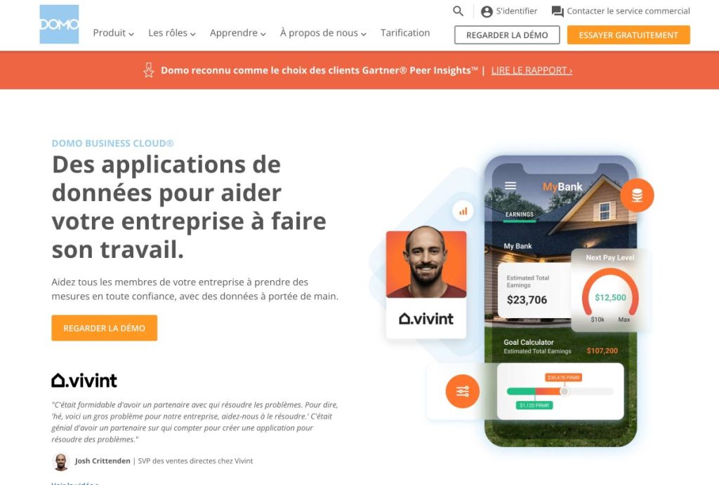 DOMO Dashboards : présentation et avantages | Guide