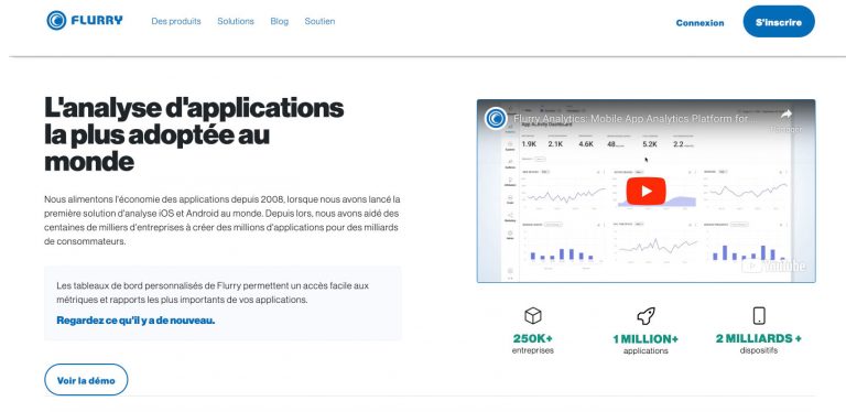 Flurry Analytics - Plateforme d'analyse de données mobile