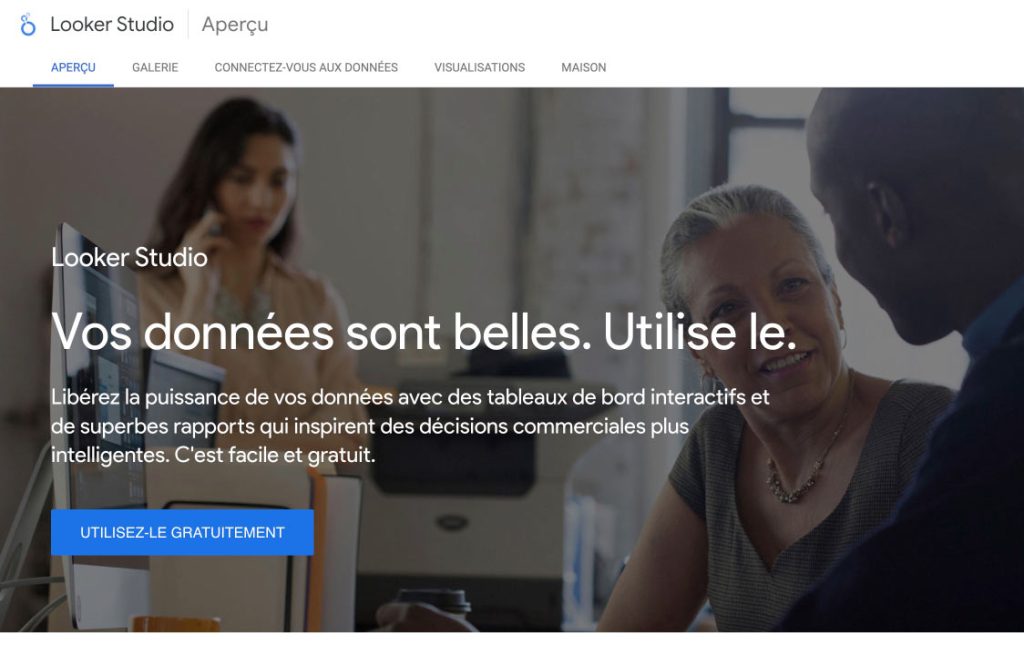 Comment connecter Google Analytics 4 (GA4) avec Looker Studio