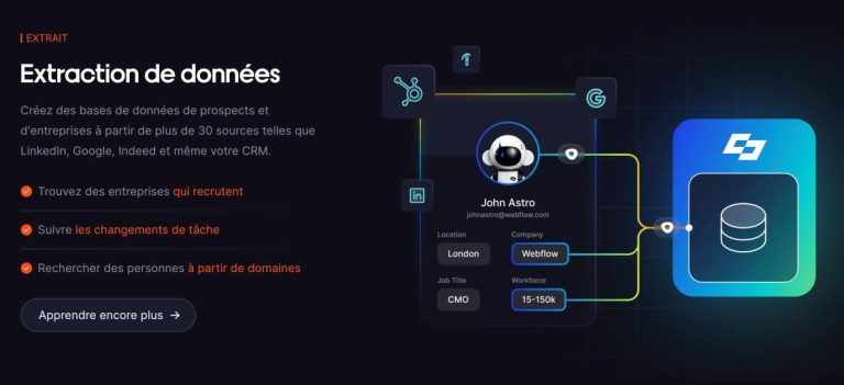 Captain Data - Outil d'automatisation de données pour les entreprises