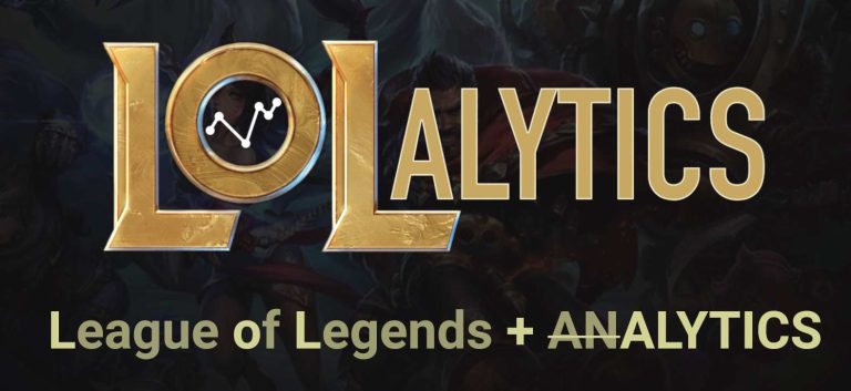LoLalytics - Site web d'analyse de données pour League of Legends (LoL)