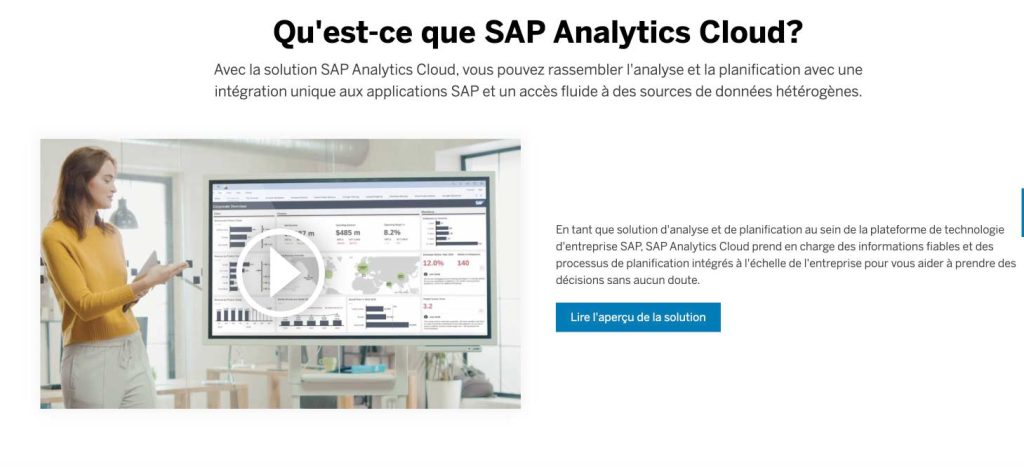 SAP Analytics Cloud - Analytics.fr