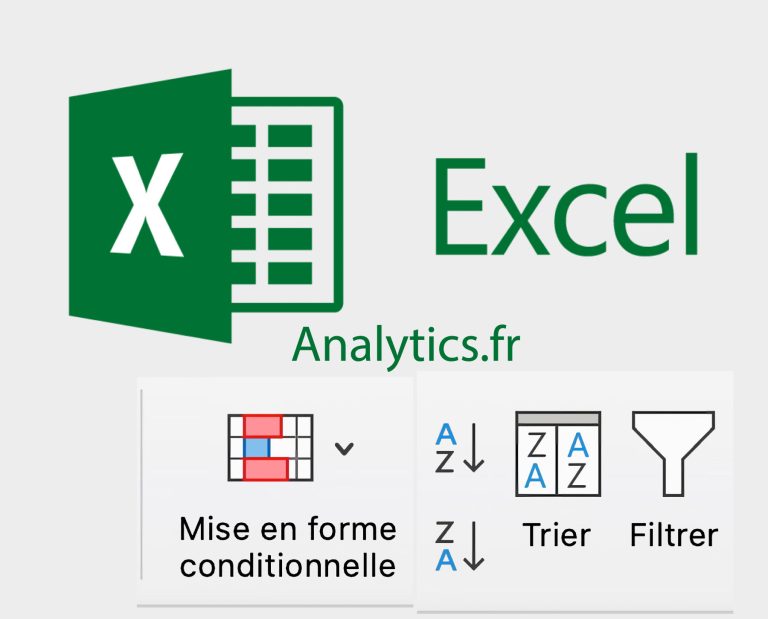 Comment trier et filtrer les données avec Excel - Analytics .fr